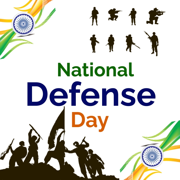 National Defense Day Template | PosterMyWall