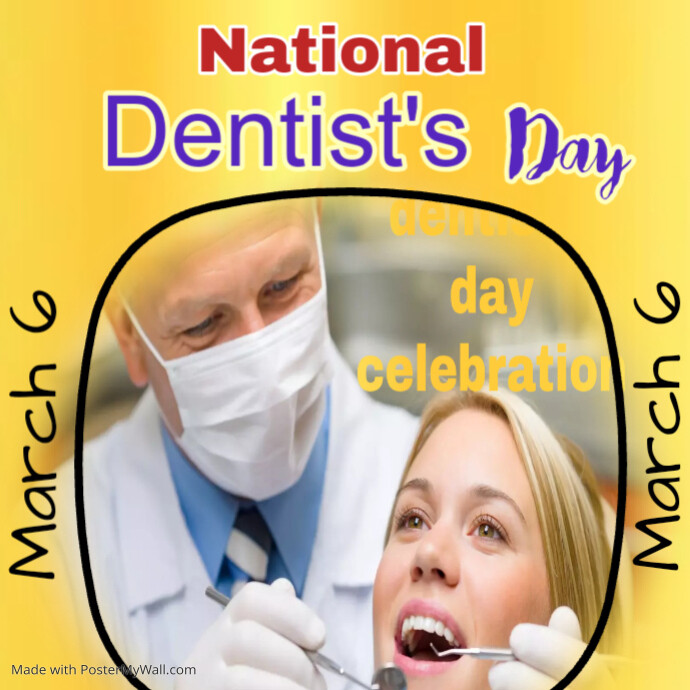 National dentist's day template | PosterMyWall
