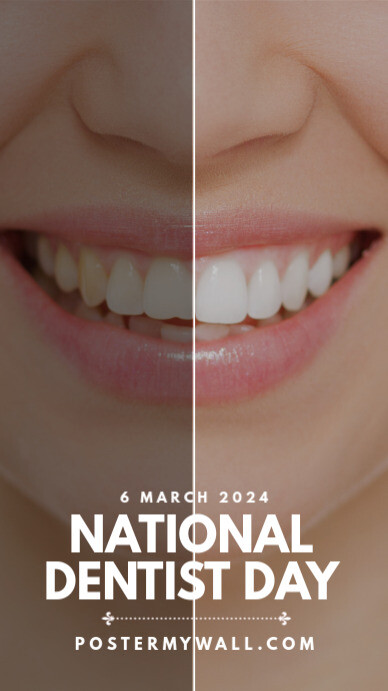 national dentist day Template | PosterMyWall