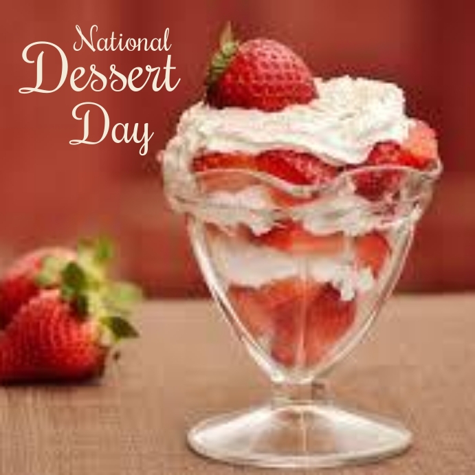 national dessert day instagram post Template | PosterMyWall