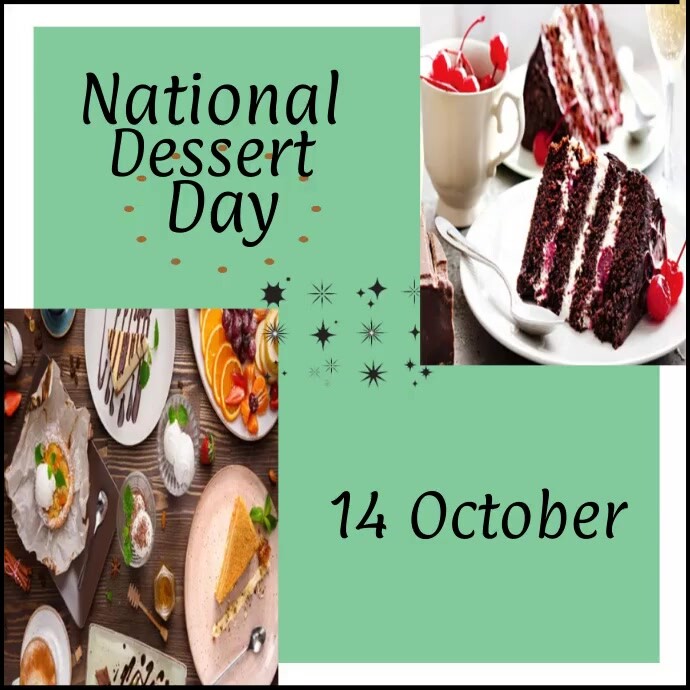 national dessert day instagram post Template | PosterMyWall