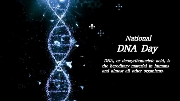 National DNA Day Template | PosterMyWall