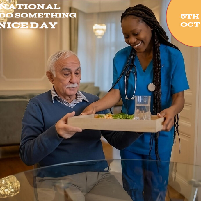 National do something nice day Template | PosterMyWall