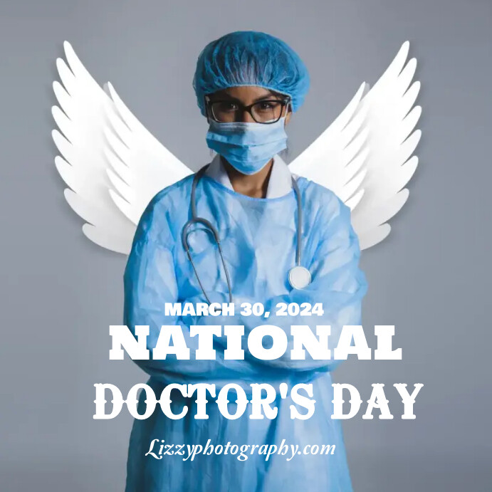 National Doctor’s Day celebration Flyer Template | PosterMyWall