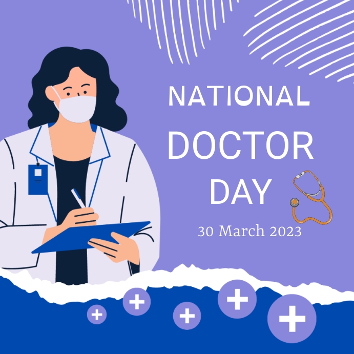 Copy of NATIONAL Doctors day Instagram post | PosterMyWall