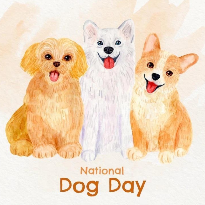 NATIONAL DOG DAY Template | PosterMyWall
