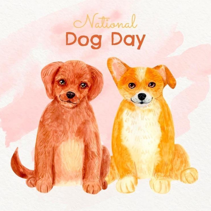 NATIONAL DOG DAY Template | PosterMyWall