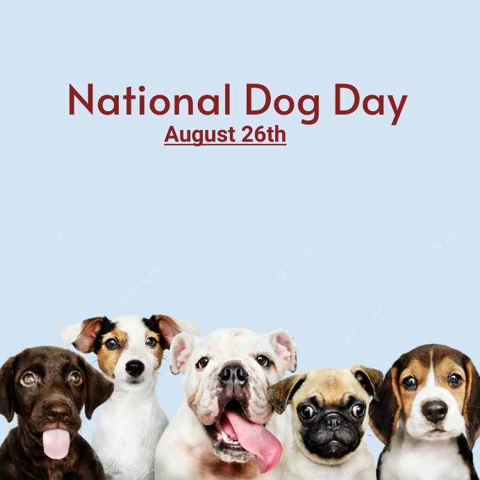 national dog day Template | PosterMyWall