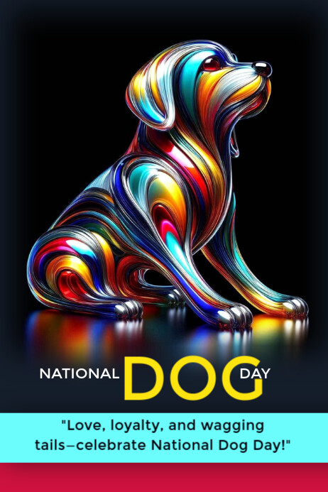 National dog day Template | PosterMyWall