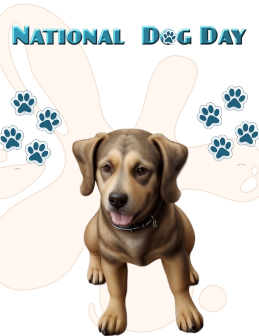 National dog day Flyer template | PosterMyWall