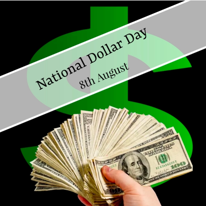 National dollar day Template | PosterMyWall