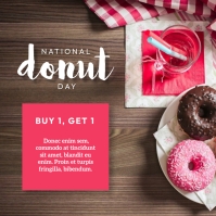National Donut Day Template | PosterMyWall