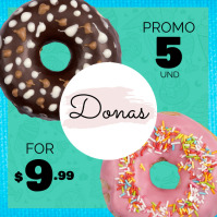 National Donut Day Instagram Post Template | PosterMyWall
