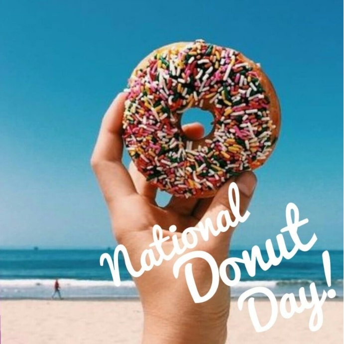 national doughnut day Template | PosterMyWall