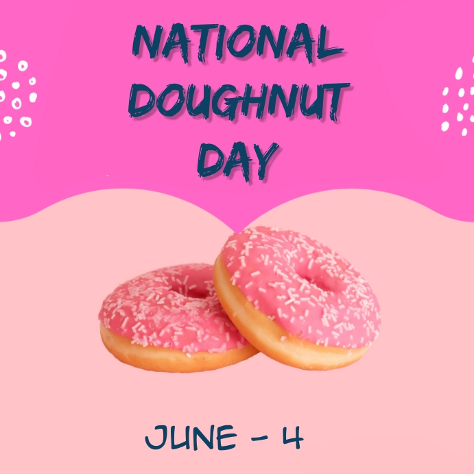 national doughnut day Template | PosterMyWall