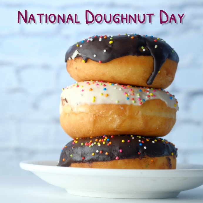 National Doughnut Day Template | PosterMyWall
