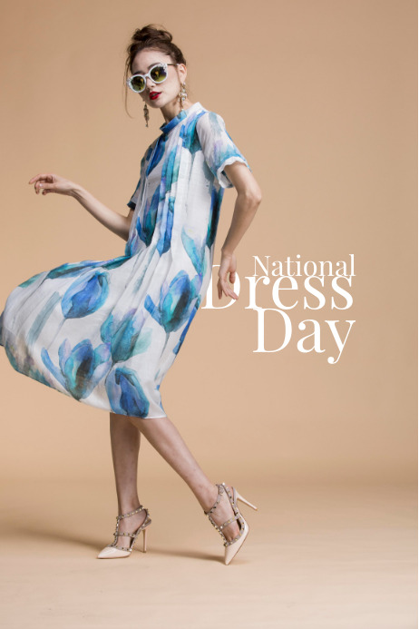 National Dress Day Poster Template | PosterMyWall