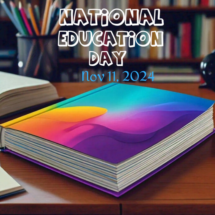 National Education Day Template | PosterMyWall