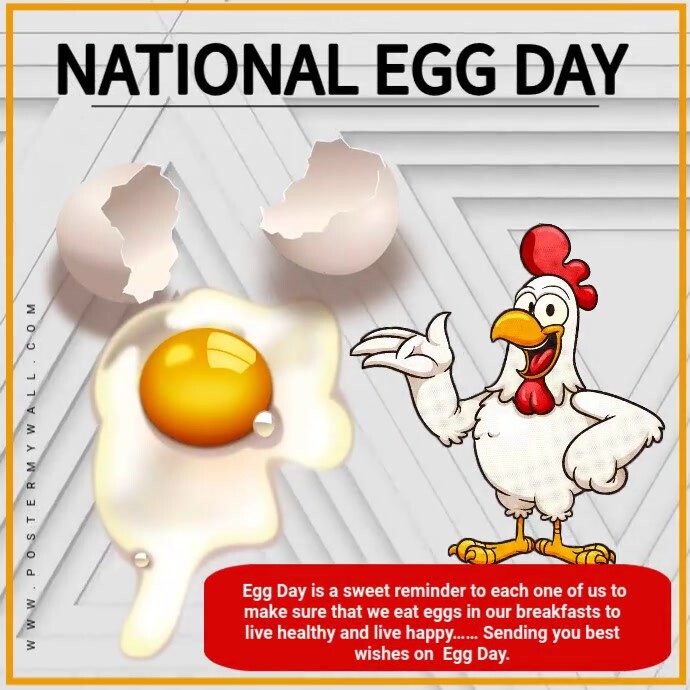 Copy of National Egg Day Post | PosterMyWall
