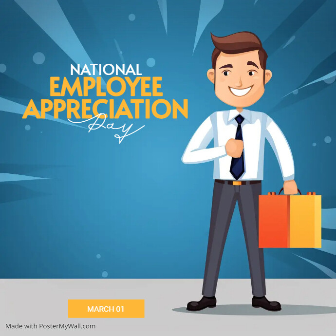 National Employee Appreciation Day Template | PosterMyWall