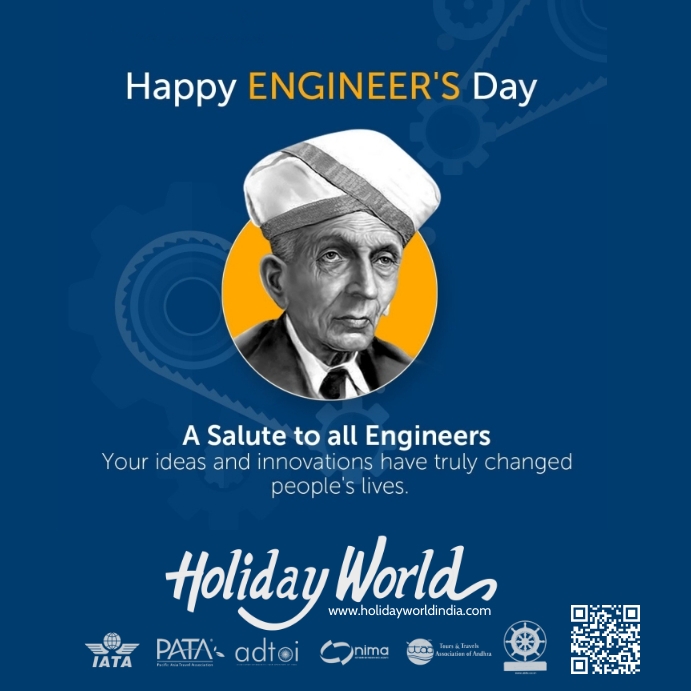 Copy of National engineer’s day, Engineers day, eng | PosterMyWall