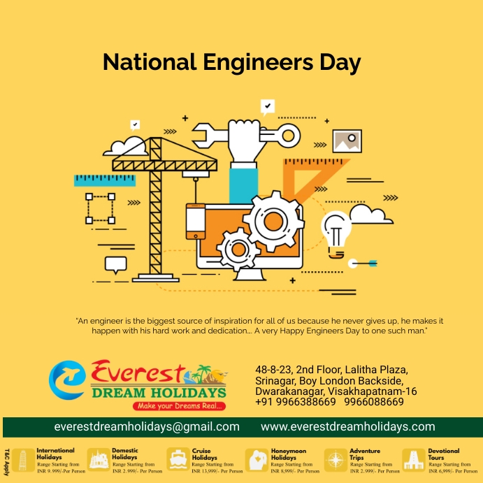 National Engineers Days Template | PosterMyWall