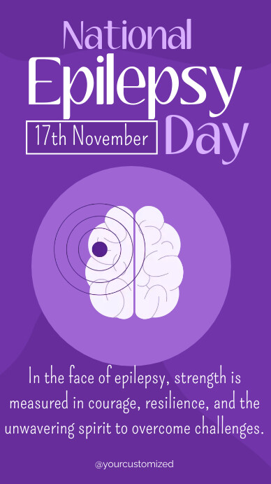 national epilepsy day Template | PosterMyWall