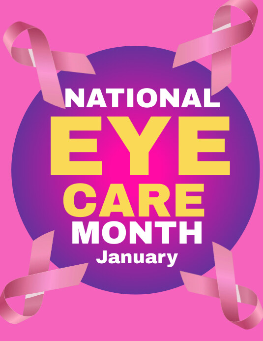 Plantilla de National eye care month flyer template | PosterMyWall
