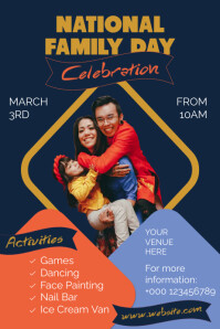 National Family Day Party Template | PosterMyWall