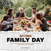 National Family Day Template | PosterMyWall