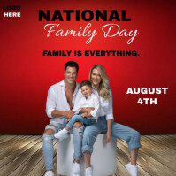 National family day design Template | PosterMyWall
