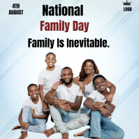 National family day Template | PosterMyWall