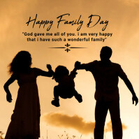 National family day Template | PosterMyWall
