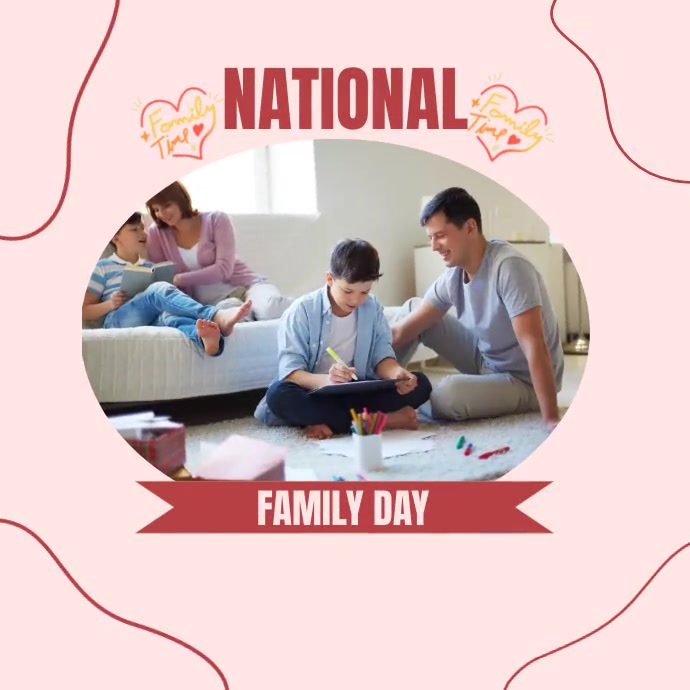 National Family Day Template | PosterMyWall