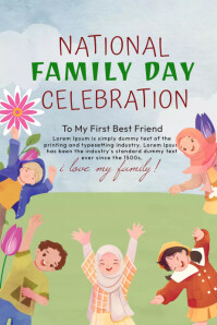 National Family Day Template | PosterMyWall