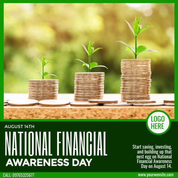 Plantilla de National Financial Awareness Day | PosterMyWall