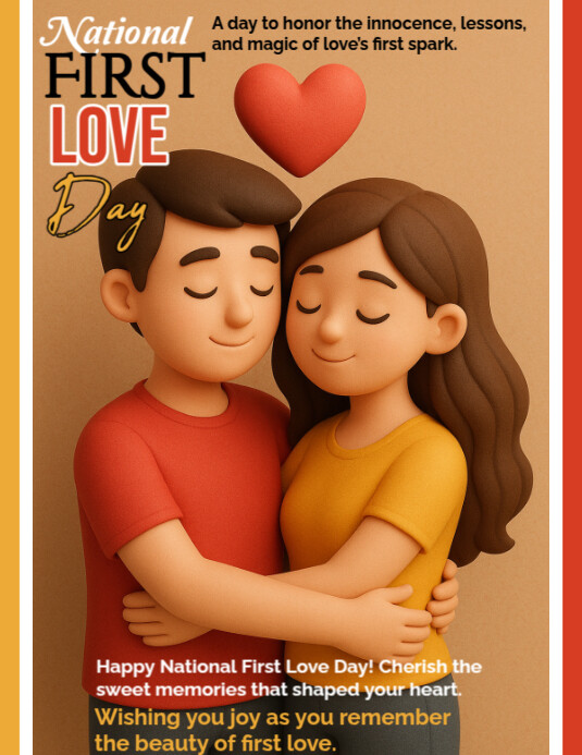 National First Love Day Template | PosterMyWall
