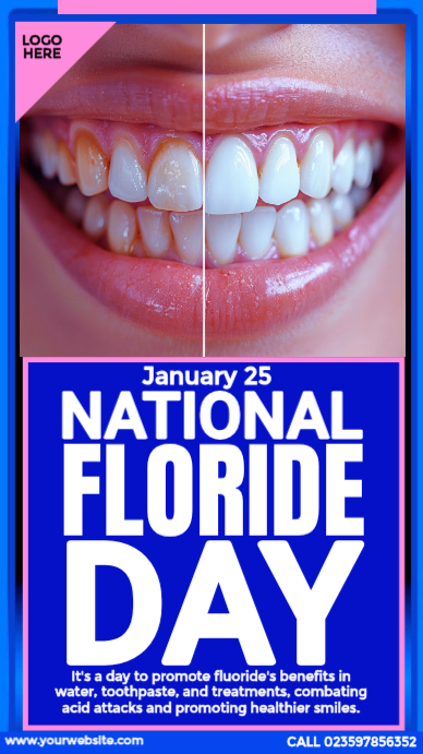 National Fluoride Day Template | PosterMyWall