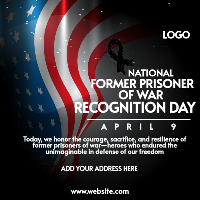 National Former Prisoner Of War Recognition Day Template Instagram Post ...