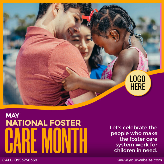National Foster Care Month Template | PosterMyWall