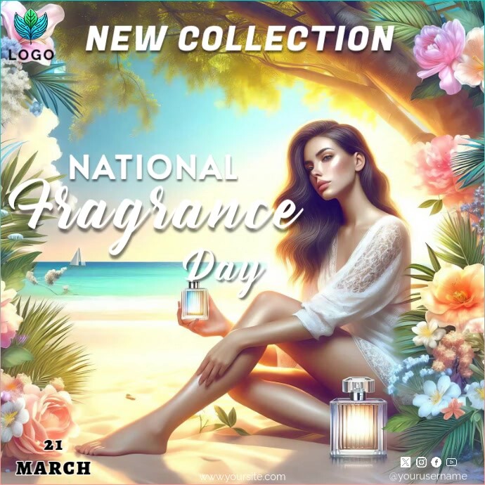 Copy of National Fragrance Day. | PosterMyWall