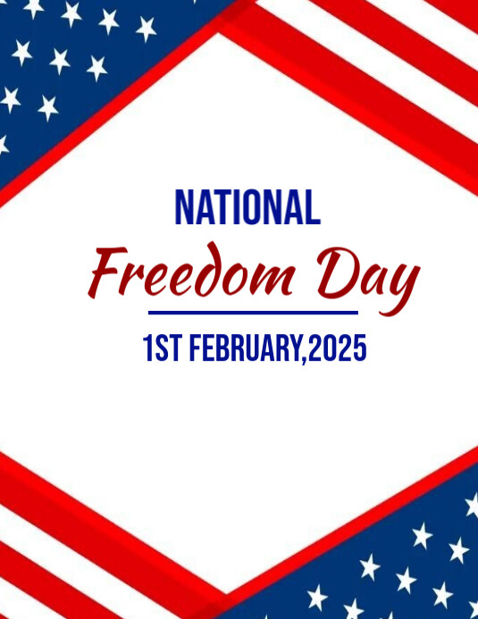 National Freedom Day 2025 Template | PosterMyWall
