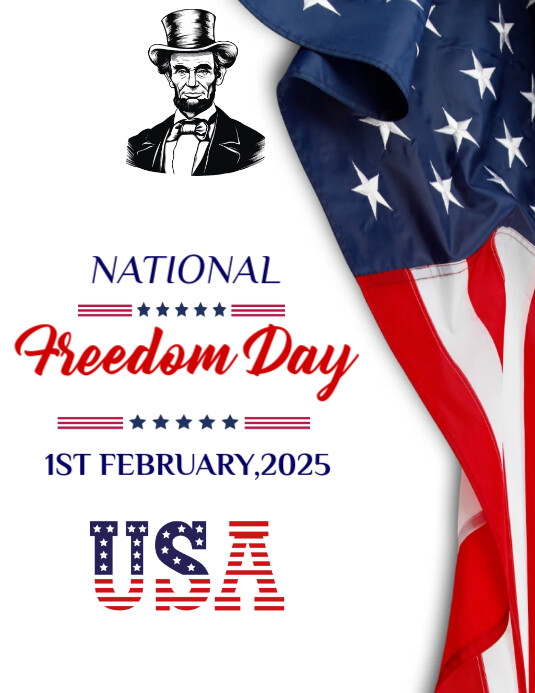 National Freedom Day 2025 Template | PosterMyWall