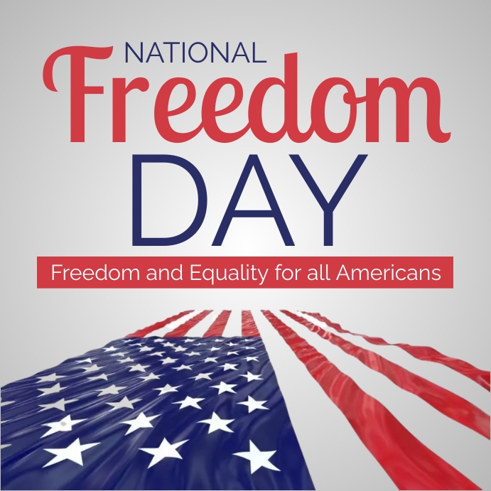 National Freedom Day Template | PosterMyWall