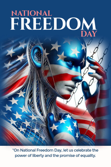 National freedom day Template | PosterMyWall