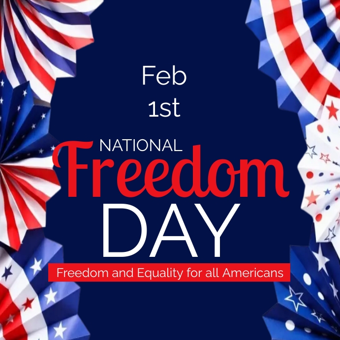 National Freedom Day Template | PosterMyWall