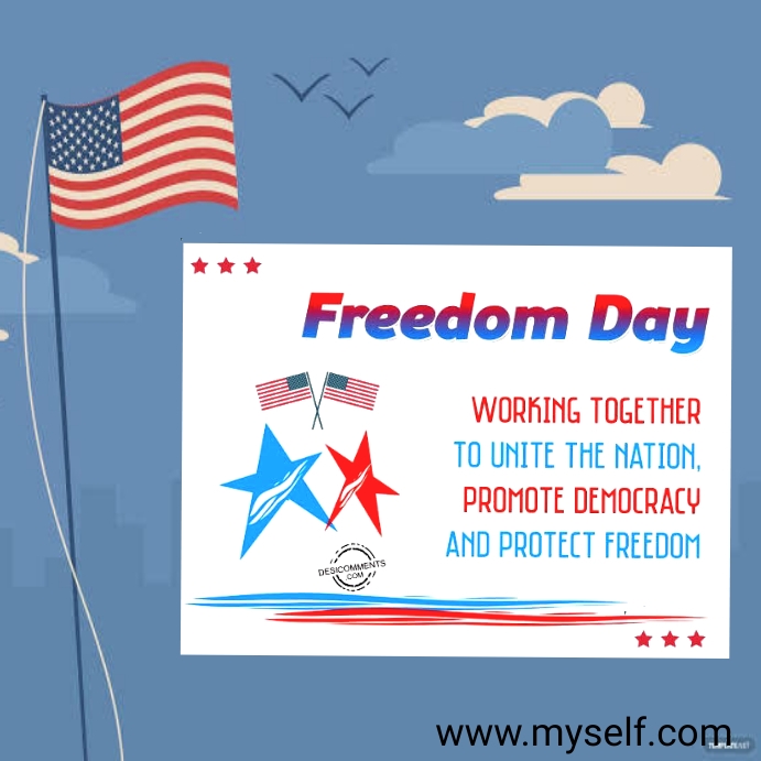 National freedom day Template | PosterMyWall