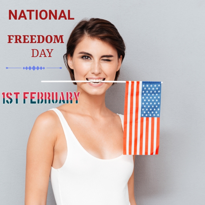 National freedom day Instagram post Template | PosterMyWall