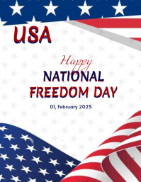 National Freedom Day 2025 Template | PosterMyWall