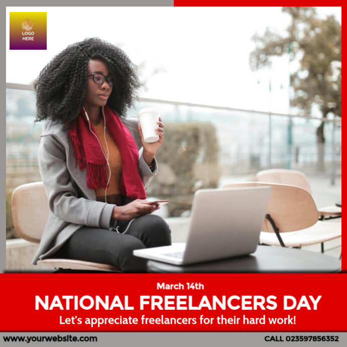 Copy of National Freelancers Day | PosterMyWall